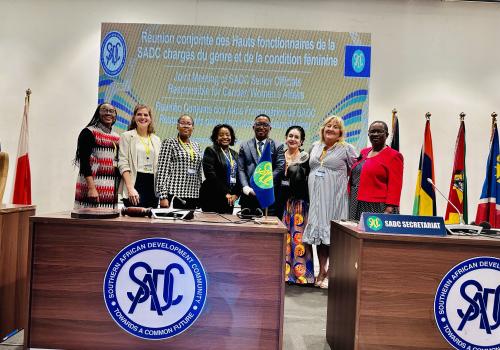 SADC Member States share innovative approaches to address GBV | SADC